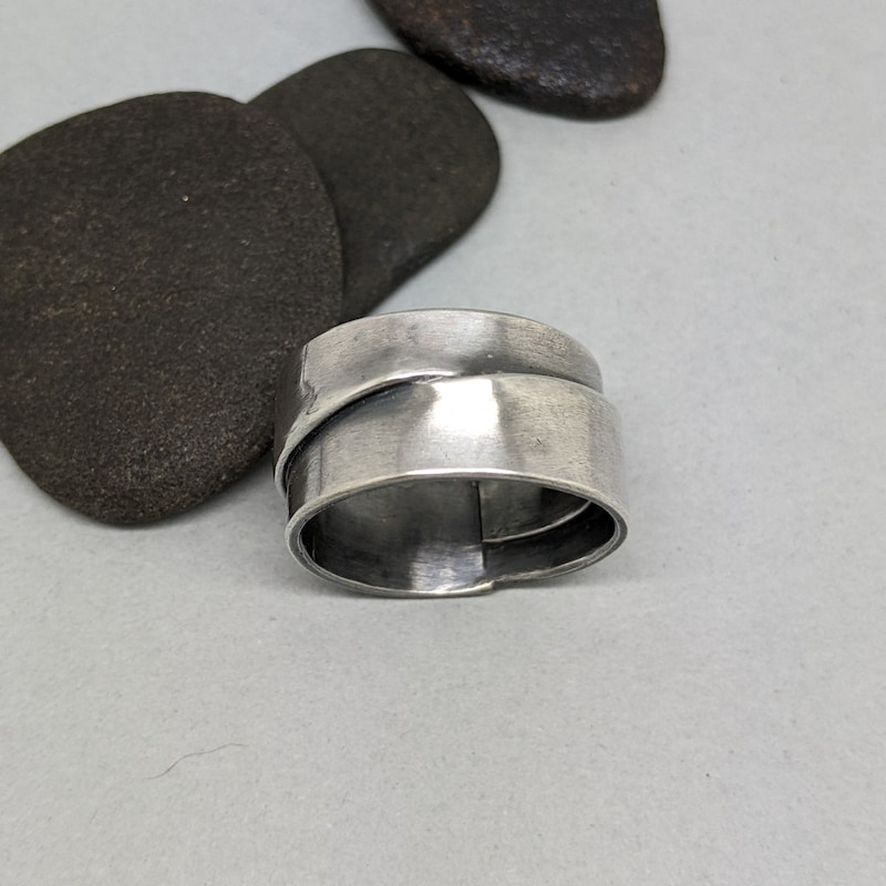 Overlapping Ring - Etsy