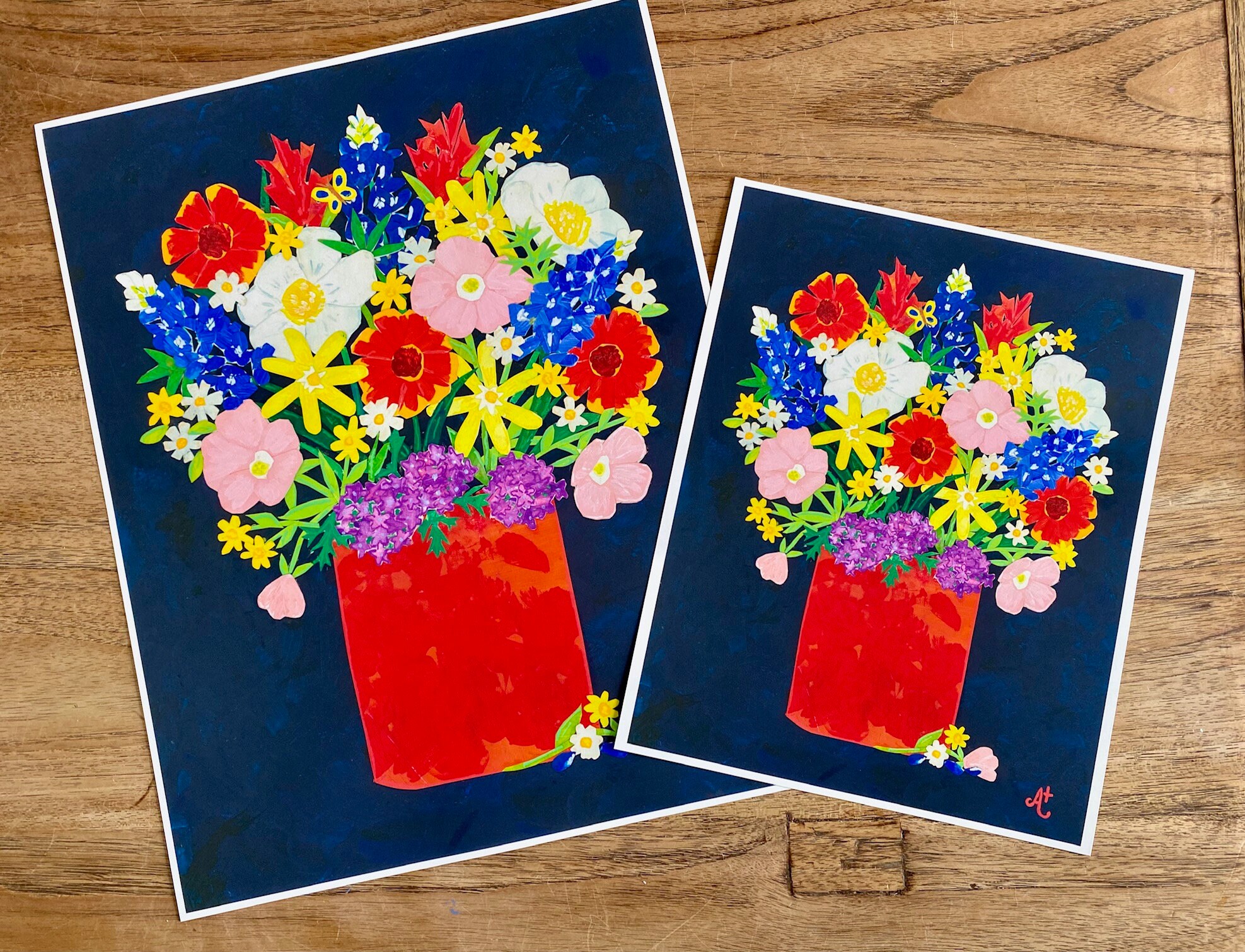 Texas Wildflower Bouquet - Etsy