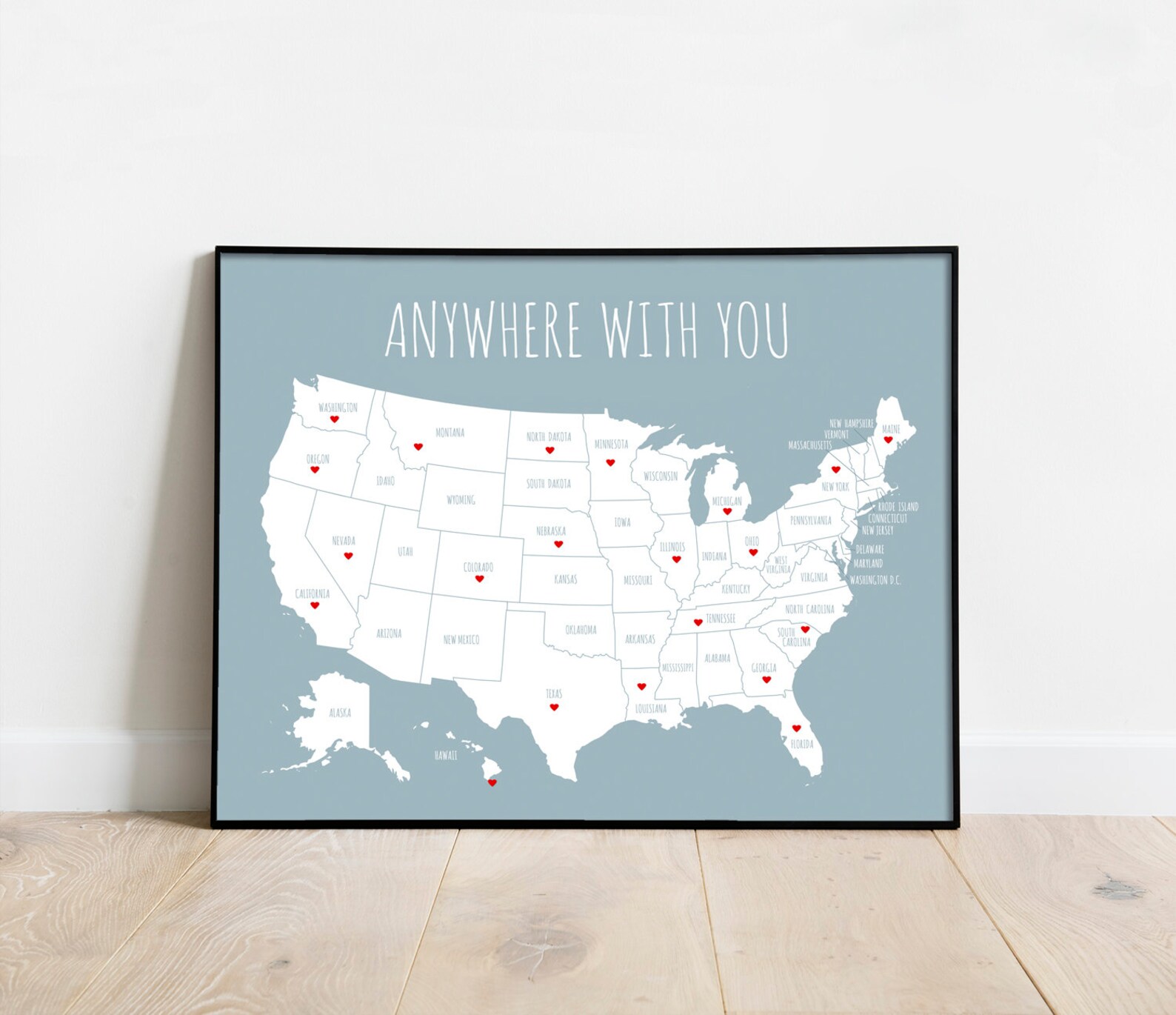 Couples Travel Map | First Anniversary Gift for Boyfriend Bf | Gift for ...