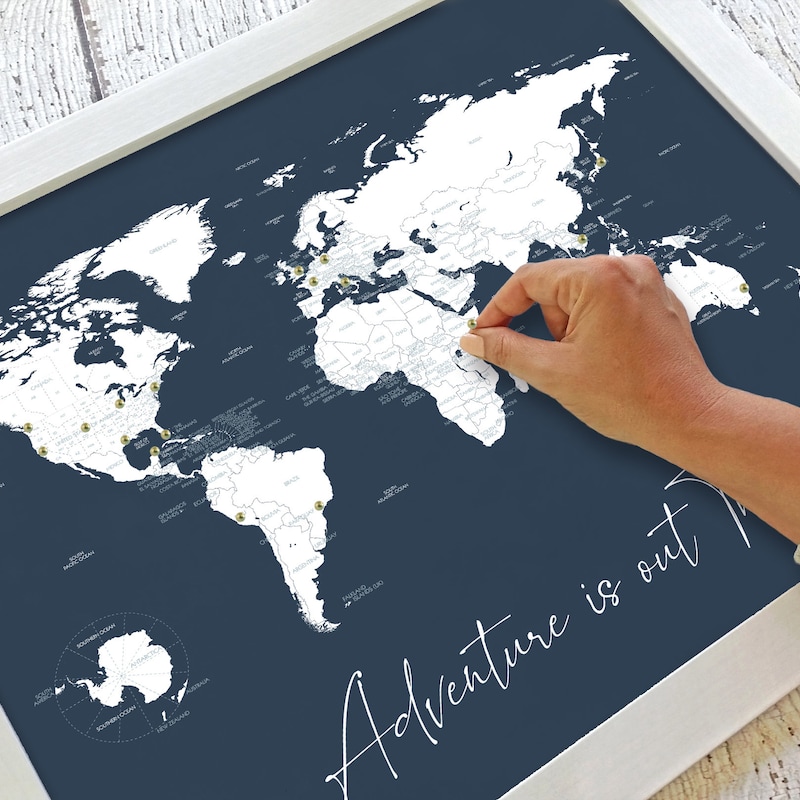 Maps of Where Youve Been - Etsy