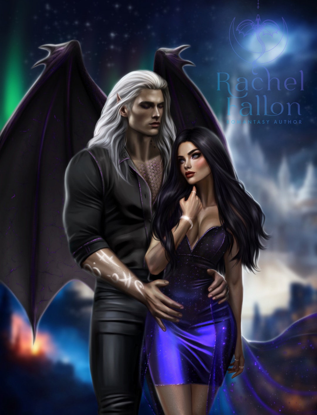 Asteria and Calix Art Print From of Darkness and Ruination (the Star Queen Chronicles) - Etsy