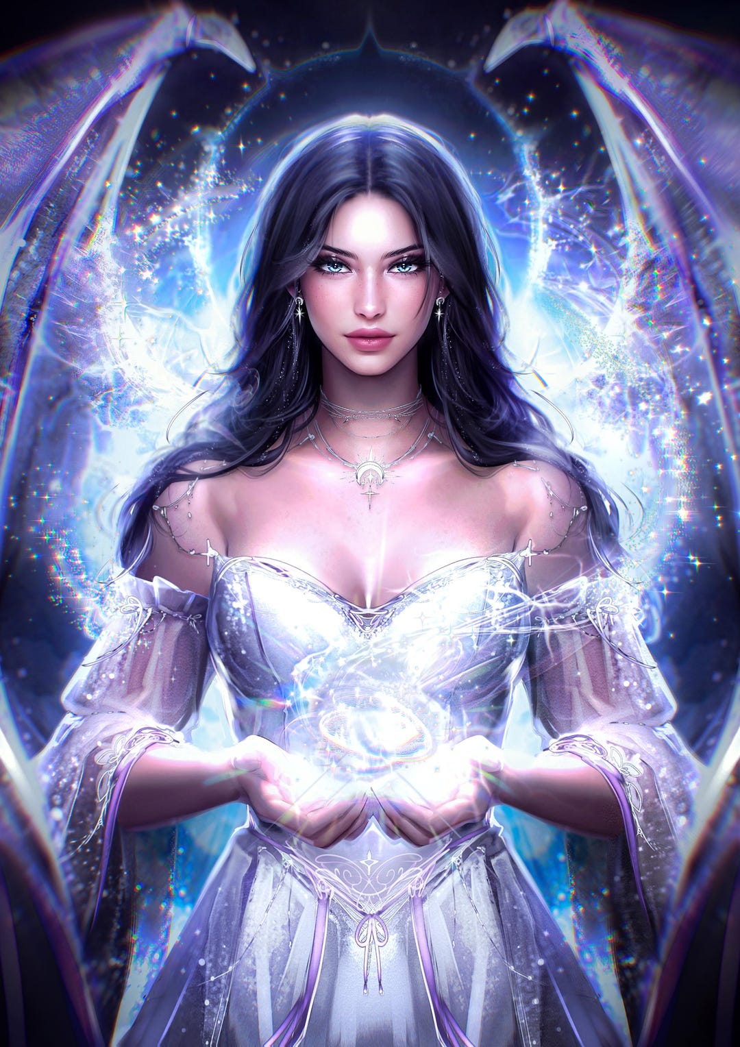 Asteria Art Print - From of Light and Freedom (the Star Queen Chronicles) - Etsy