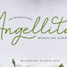 Angellita Font, Handwritten Stylish Fonts, Cursive Calligraphy Fonts ...