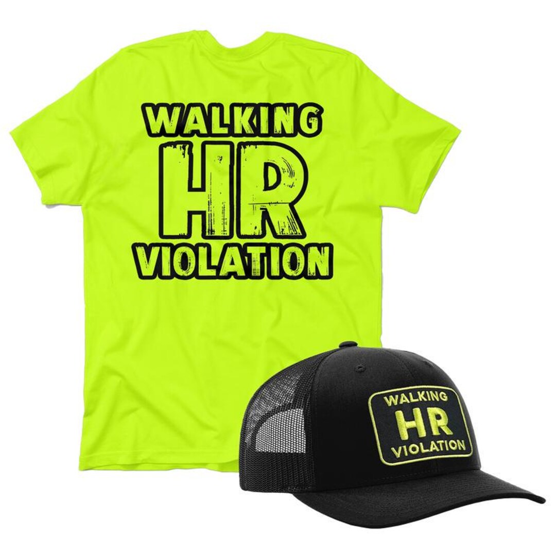 Walking HR Violation Funny Meme T-shirt, Sweatshirt, Unisex Hoodie - Etsy