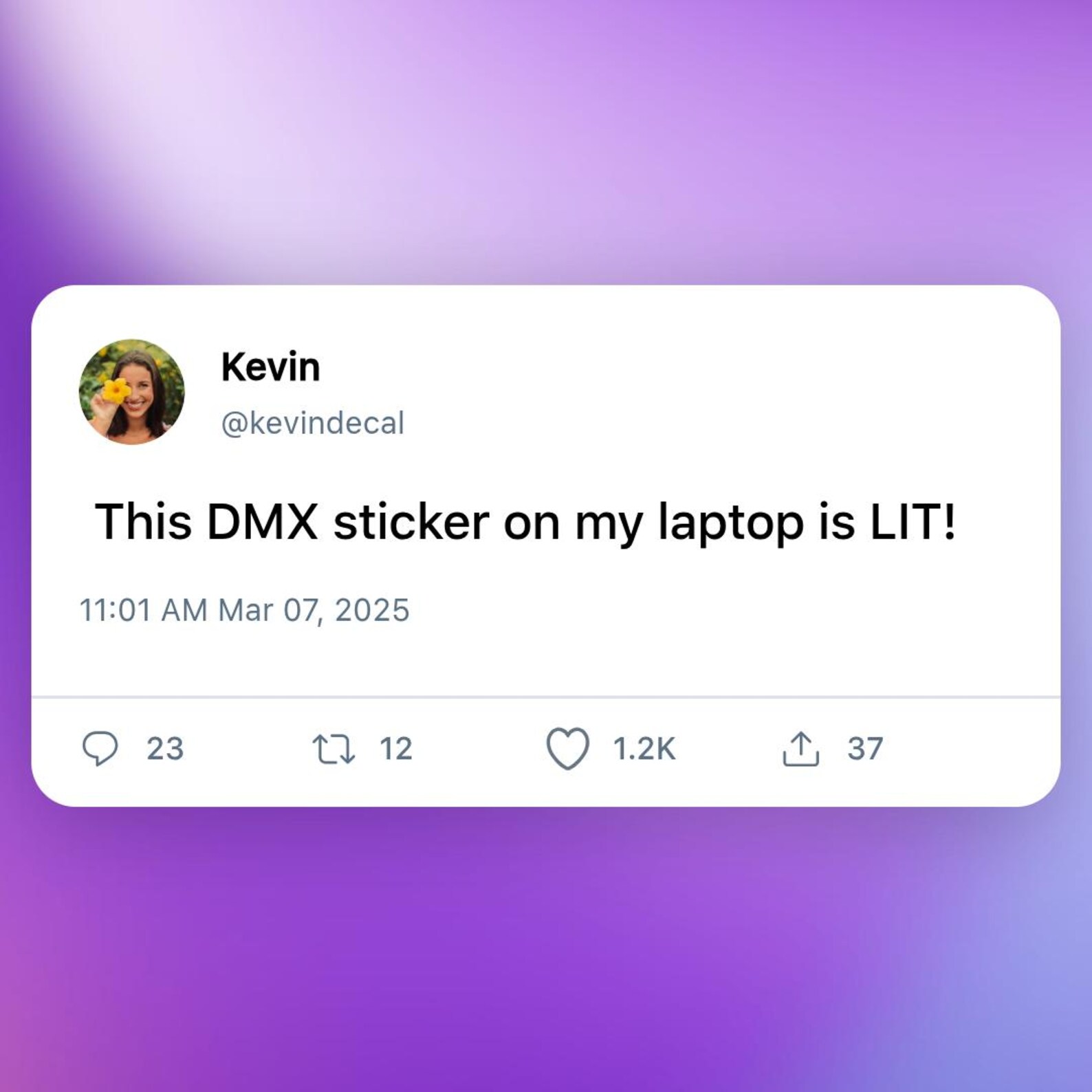 DMX Quote Sticker (vinyl Decal) , Funny Office Decor, Work Humor, Rough ...