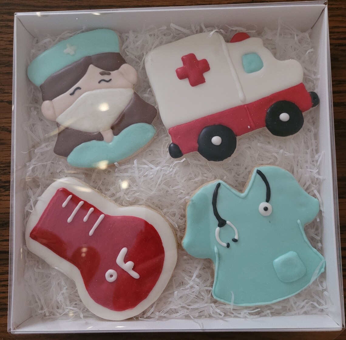 Medical Theme Cookies, Specialty Cookie Gifts, Artisan Iced Cookies ...