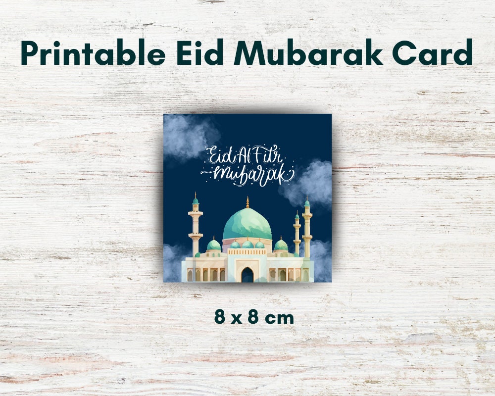 Printable Eid Gift Card, Eid Card, Gift Card - Etsy