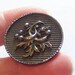 Vintage Victorian Steel Cup Button Wonderful Design Cut Steel - Etsy