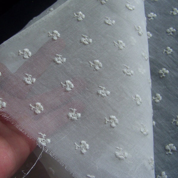 Embroidered Organdy - Etsy