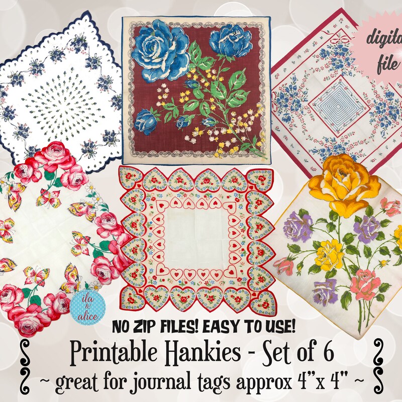 Hanky Cards - Etsy