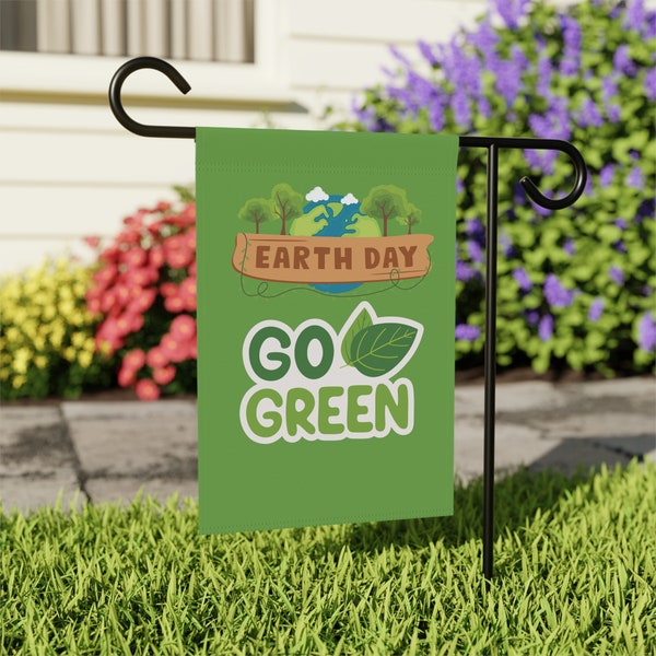 Go Green Banner - Etsy