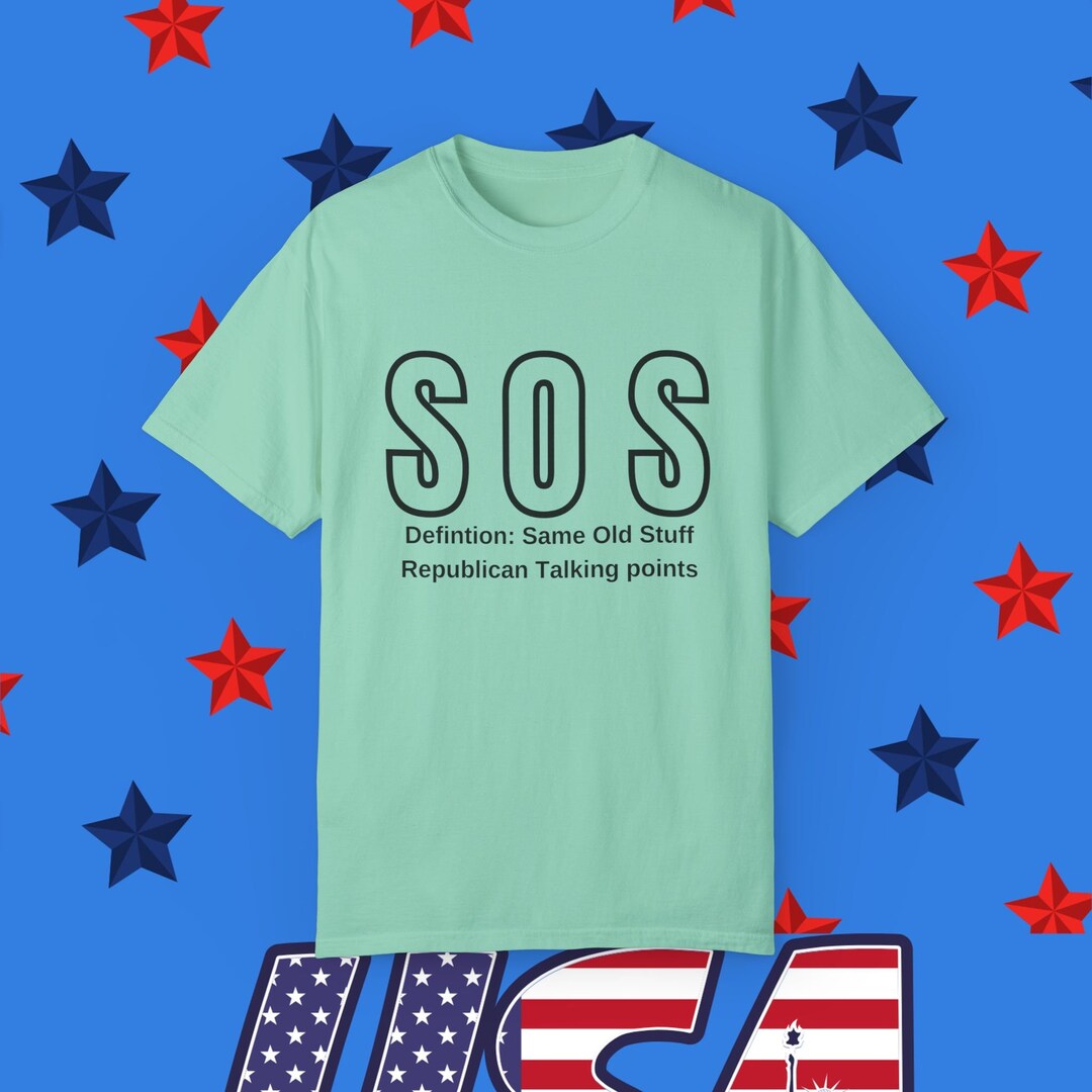 SOS Same Old Stuff Republican Talking Point - Etsy