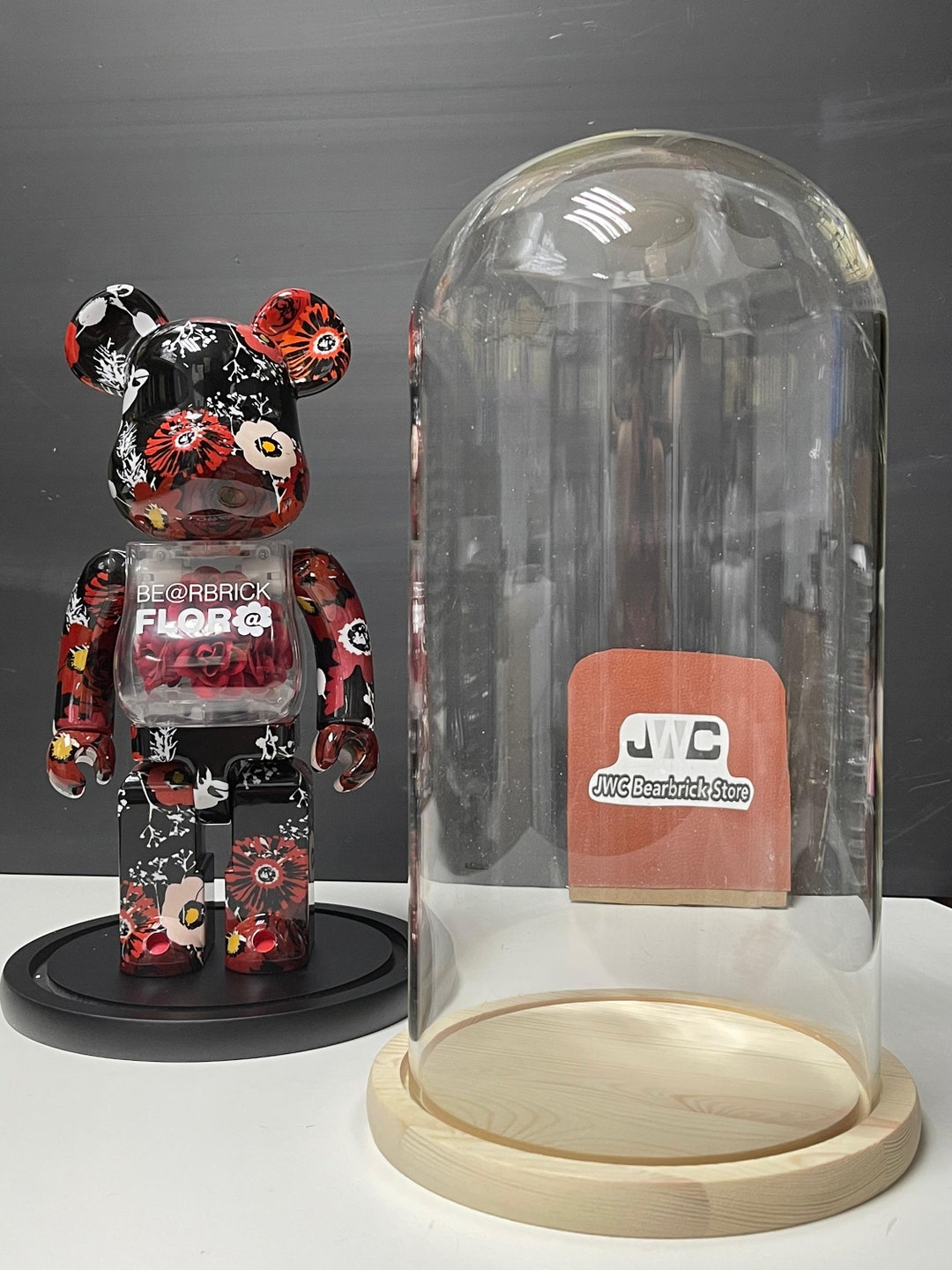 Glass Dome 400% Bearbrick Display Case - Etsy