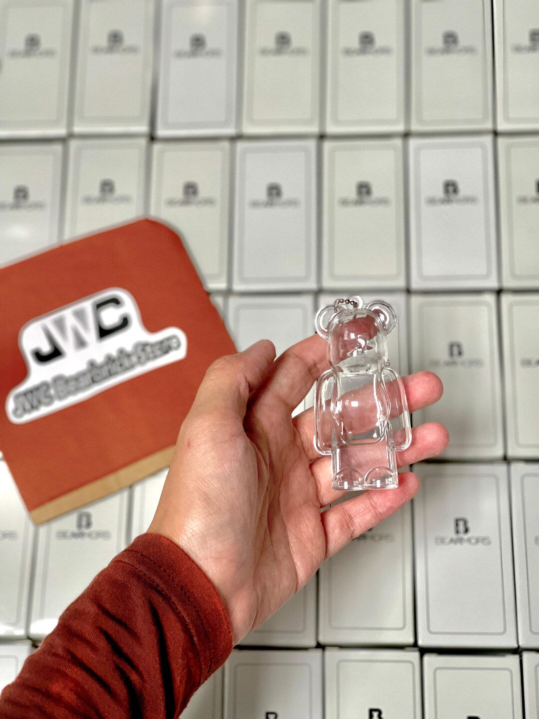 100% Bearbrick Keychain - Etsy