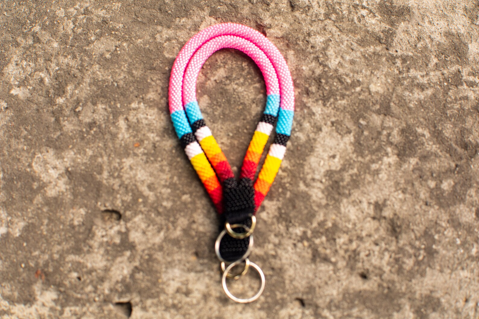 Native Style Beaded Keychain: Southwest Wrist Lanyard - Etsy