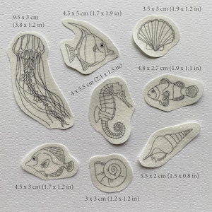 NAUTICAL Stick and Stitch Embroidery Designs, Sea Life Embroidery Stick ...