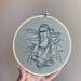 Mona Lisa Embroidery Template, Backstitch PDF Pattern Mona Lisa ...
