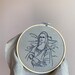 Mona Lisa Embroidery Template, Backstitch PDF Pattern Mona Lisa ...