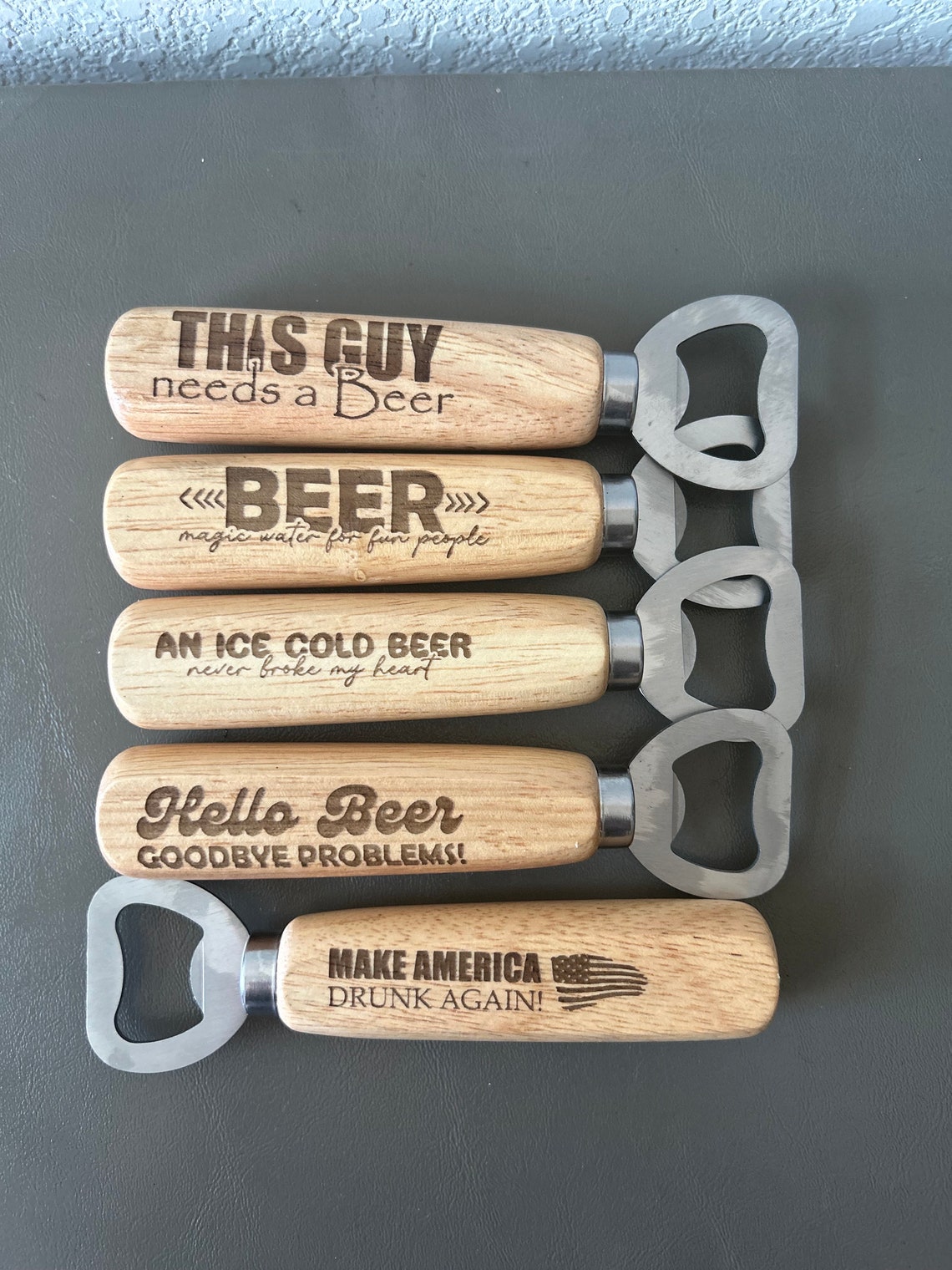 Laser Engraved Bottle Openers - Etsy