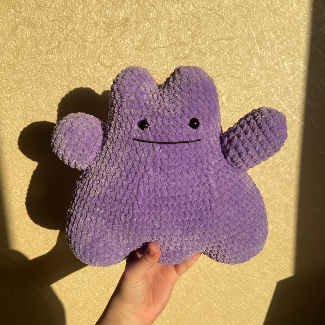 Pokemon Ditto Crochet Plushie Amigurumi - Etsy