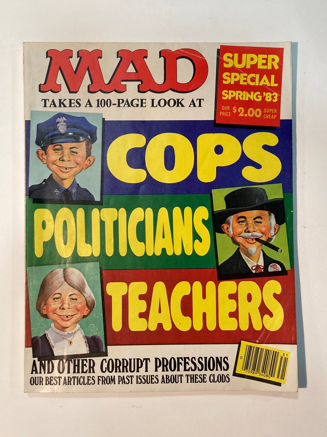 4 Mad Magazines - 1983 Super Specials - Etsy