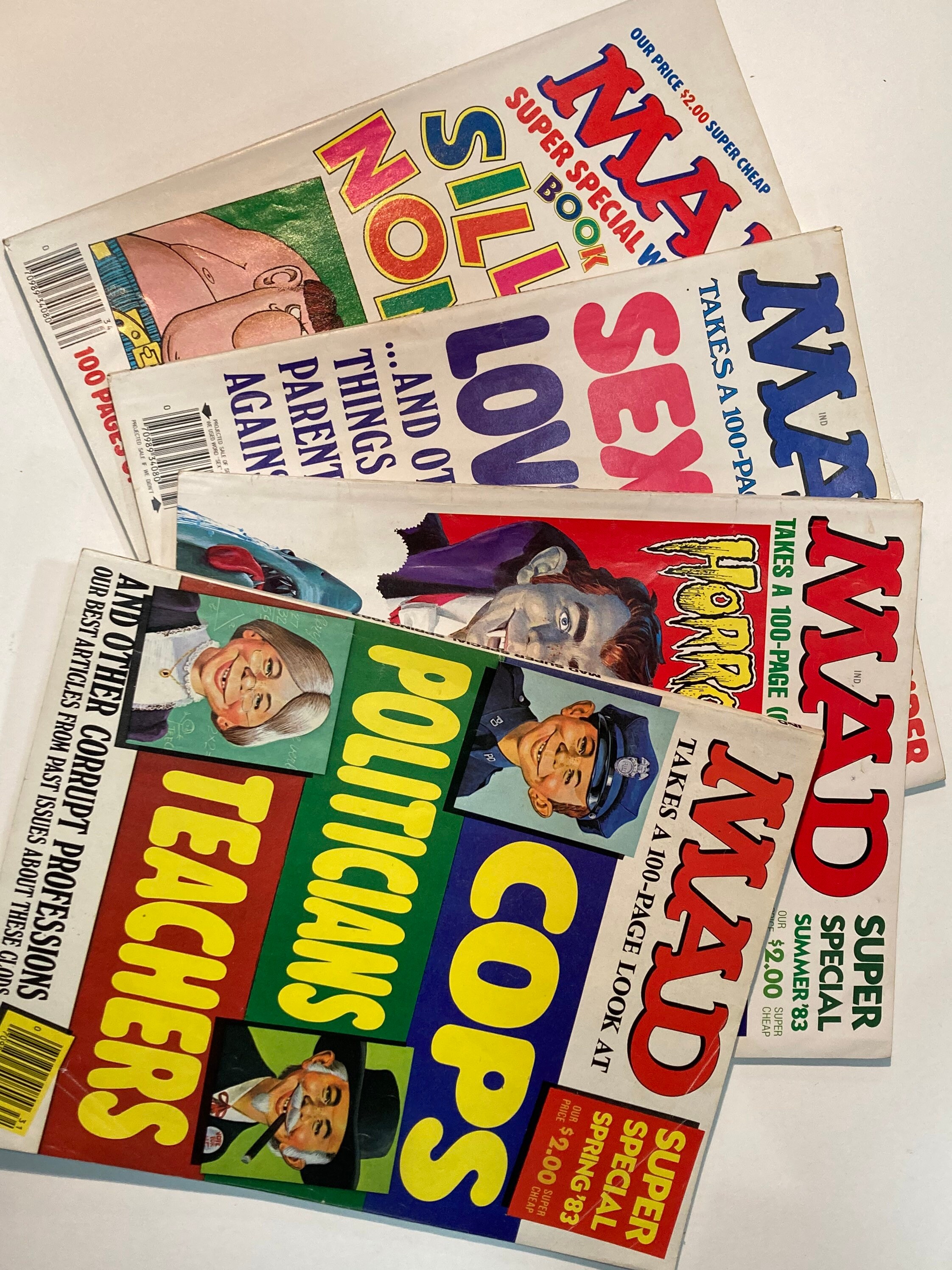 4 Mad Magazines - 1983 Super Specials - Etsy