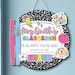 Personalized 3D Teacher Door Hanger, Custom Composition Notebook Door ...