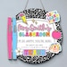 Personalized 3D Teacher Door Hanger, Custom Composition Notebook Door ...