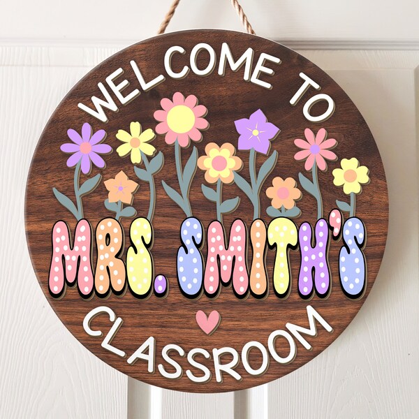 Classroom Welcome Sign - Etsy