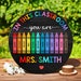 Personalized 3D Teacher Door Hanger, Teacher Gift, Special Education ...