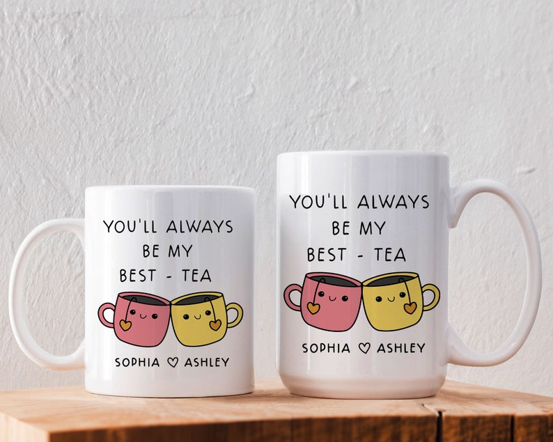 Personalized Bestie Mug, Best Friend Mug, Gift for Bestie, Bestie ...
