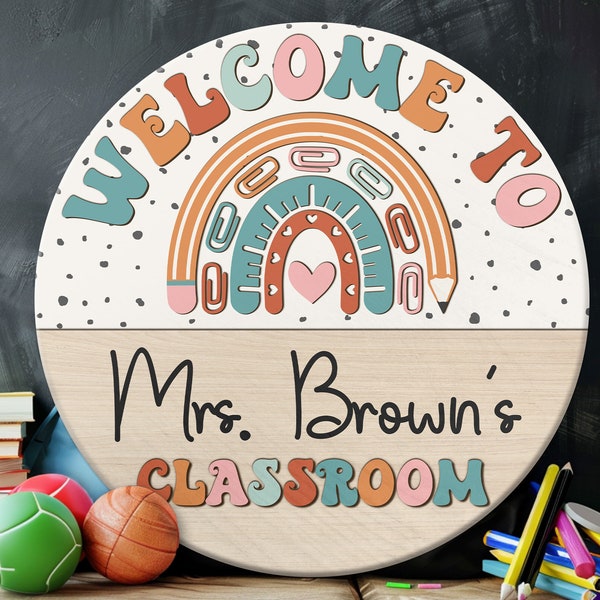 Classroom Door Sign - Etsy