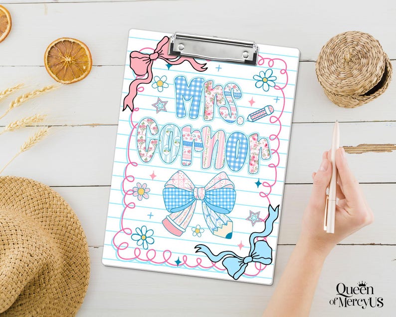 Personalized Teacher Appreciation Gifts, Preppy Floral Acrylic ...