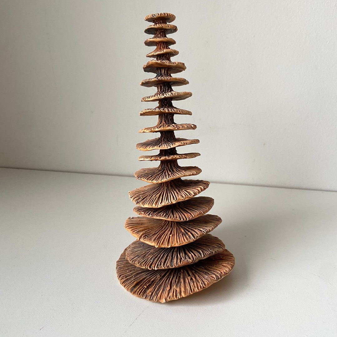 Porcelain Organic Sculptural Object Orange Brown and Textural - Etsy