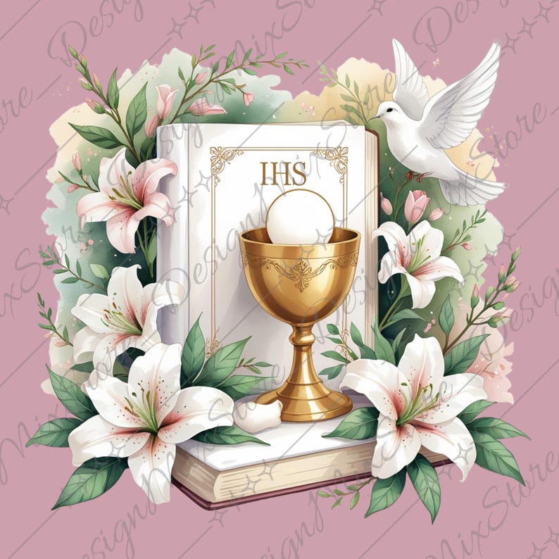 18 PNG First Communion | Holy Communion Clipart | Religious Graphics ...