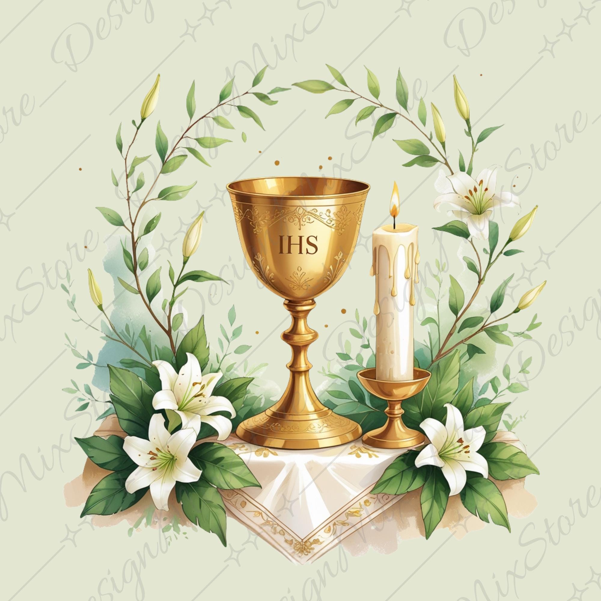 18 PNG First Communion | Holy Communion Clipart | Religious Graphics ...