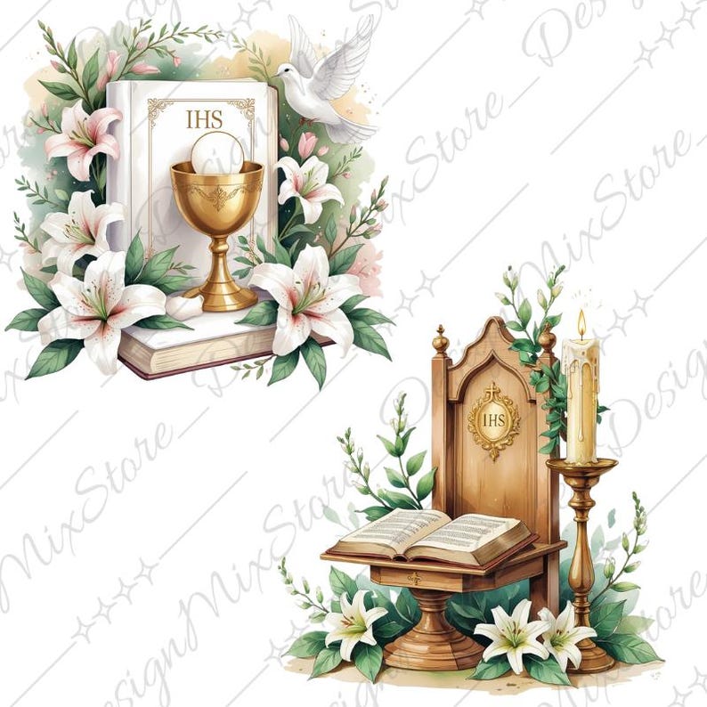18 PNG First Communion | Holy Communion Clipart | Religious Graphics ...