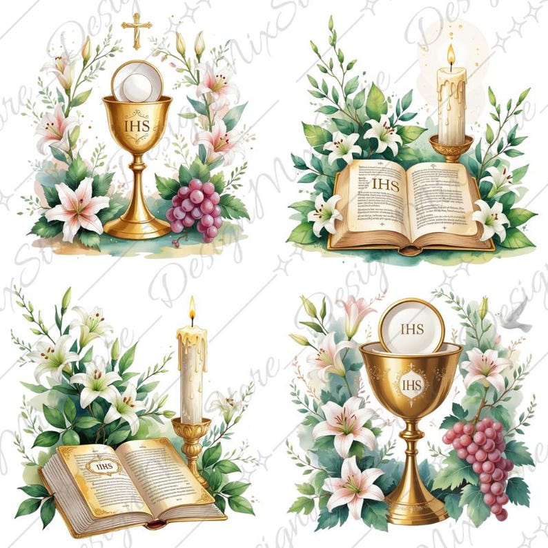 18 PNG First Communion | Holy Communion Clipart | Religious Graphics ...
