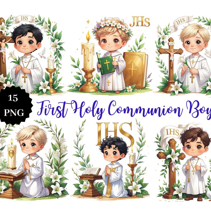First Communion Svg - Etsy