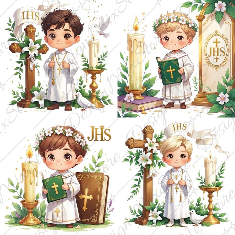 15 PNG First Holy Communion Boy – Clipart With No Background, Printable ...