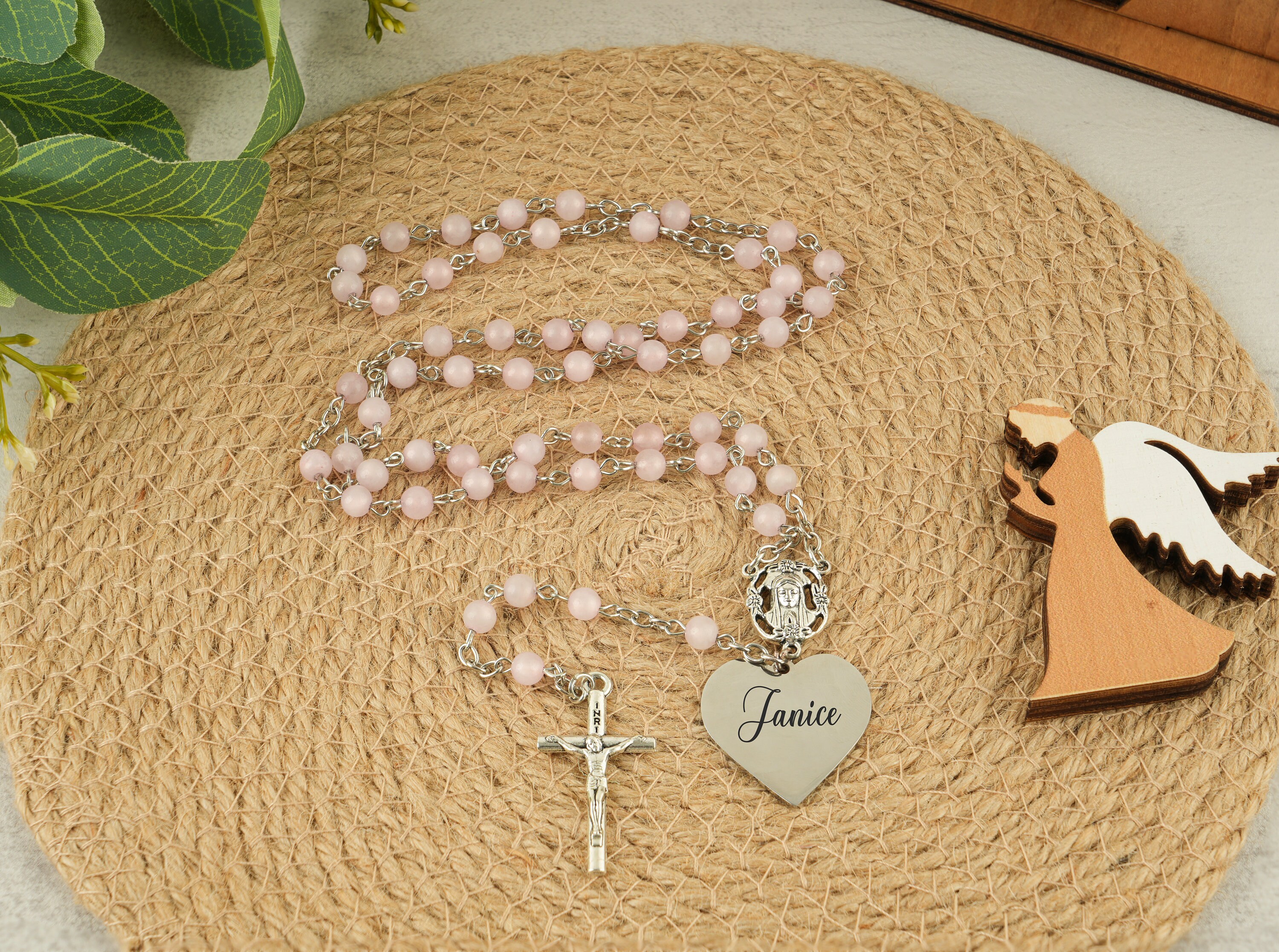 Custom Rosary Beads, Catholic Rosary,personalized Rosary Beads With ...
