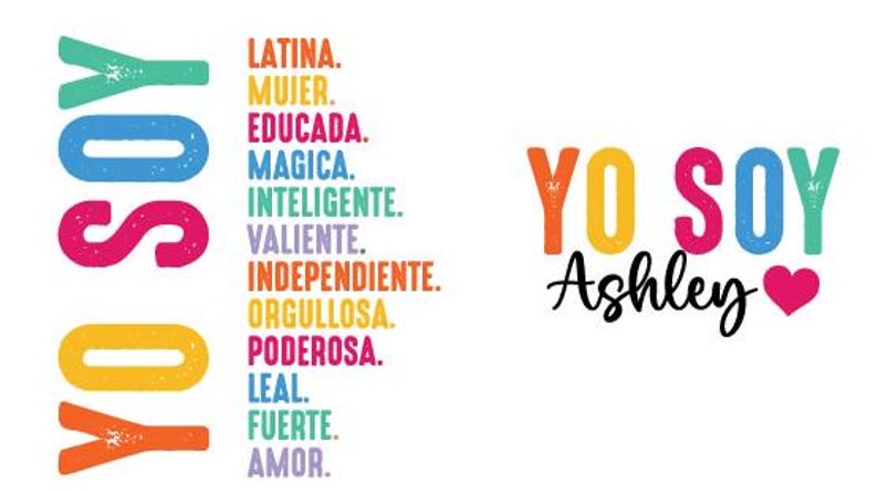 Yo Soy SVG PNG, Custom Mujer Shirt Svg, Trendy De Latina Chingona Svg ...