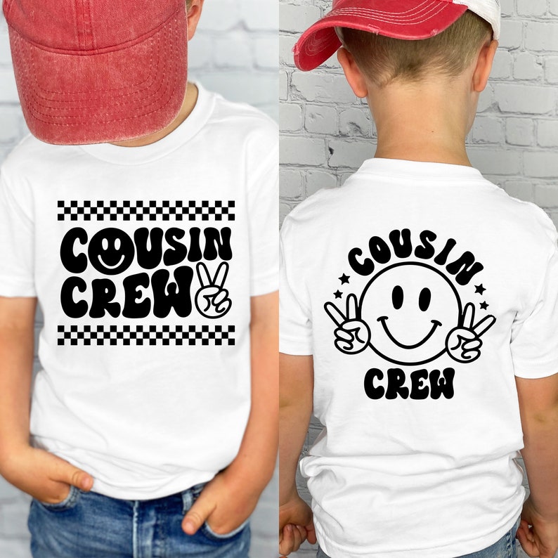 Cousin Crew Shirt, New to the Cousin Crew T-shirt, Cousin Squad Shirts, Best Cousin Tee ...