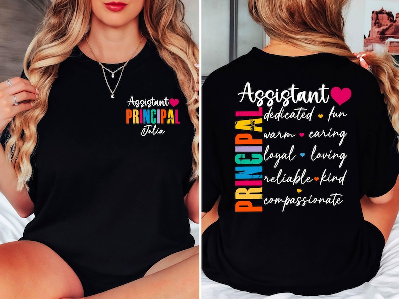 Assistant Principal SVG Png, Back to School Png, Custom Assistant ...