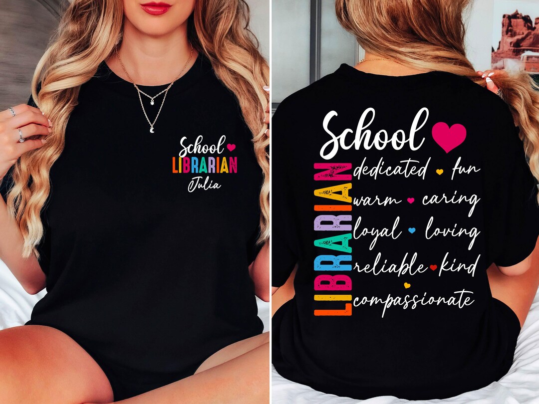 School Librarian PNG SVG, Librarian Squad Svg, Back to School Librarian ...