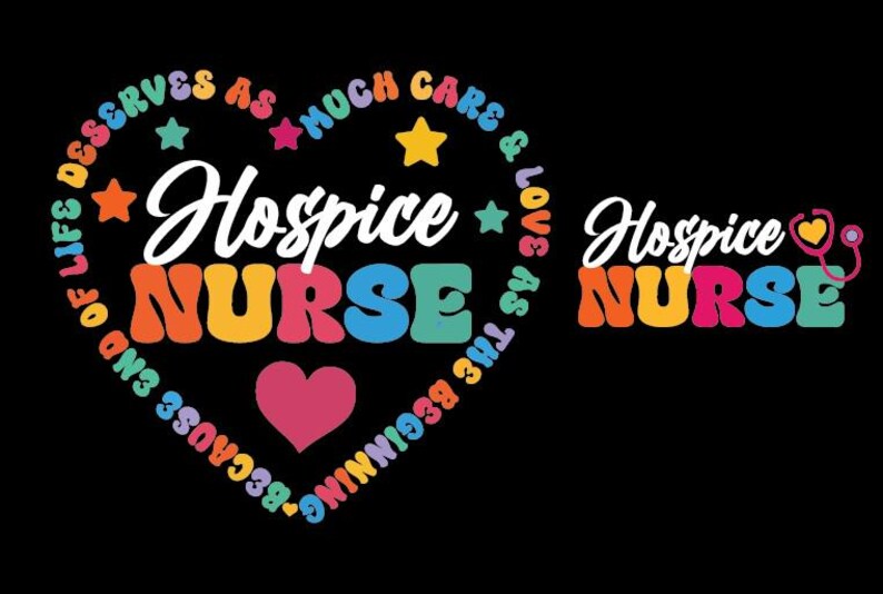 Hospice Nurse SVG PNG, Custom Health Care Gift, End of Life Nurse Svg ...