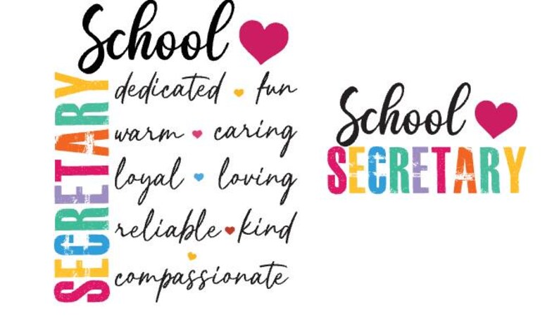 School Secretary SVG PNG, Secretary Counselor Shirt Svg, Secretary ...