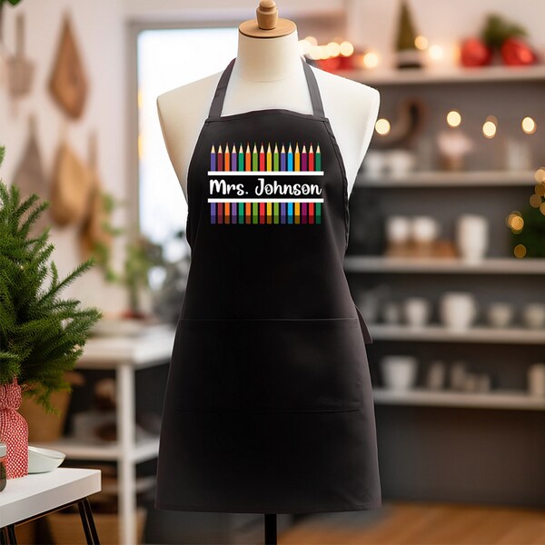 Teacher Apron - Etsy