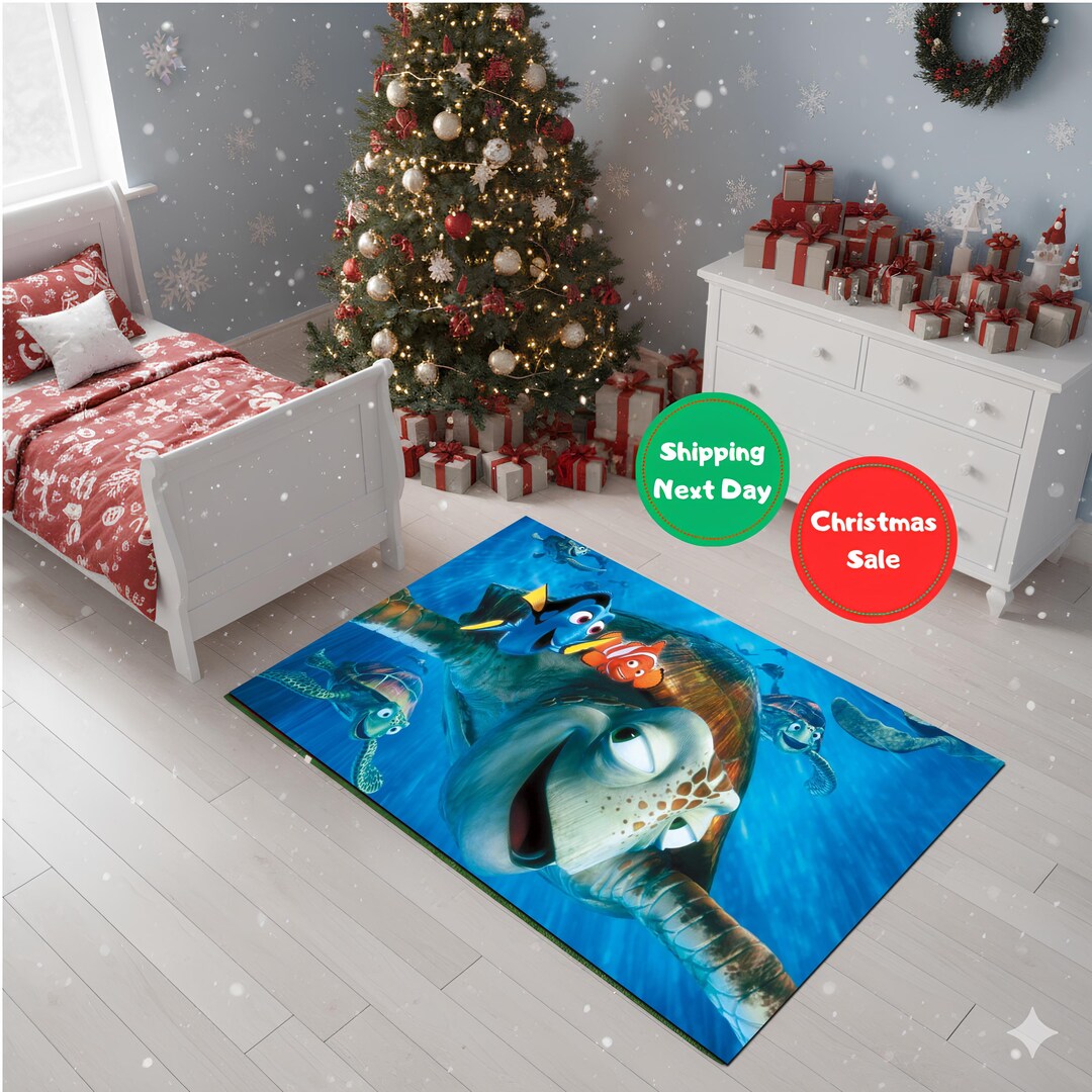 Finding Nemo Rug: 3D Digital Print, Kids Nursery Decor - Etsy