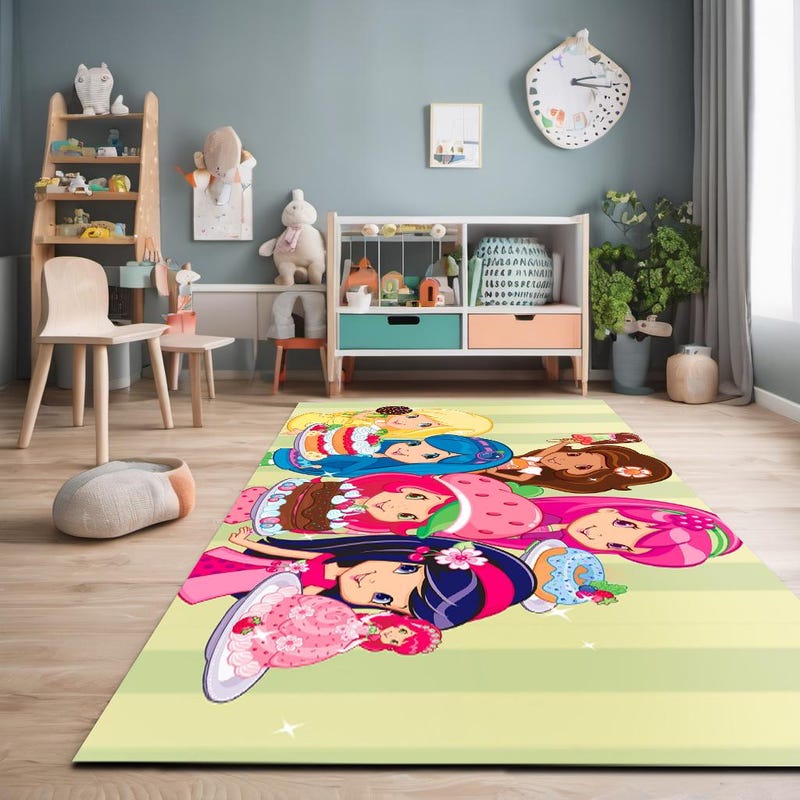 Strawberry Rug - Etsy